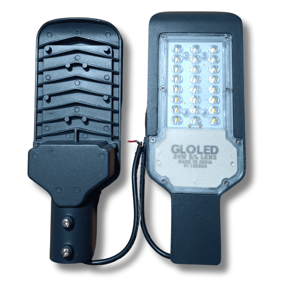 LED Street Light - 24W lens