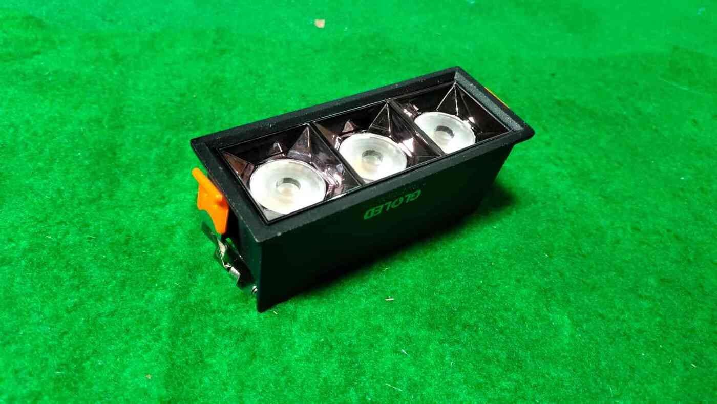 LED Laser blade light - 12W Olive Black Body (NW)