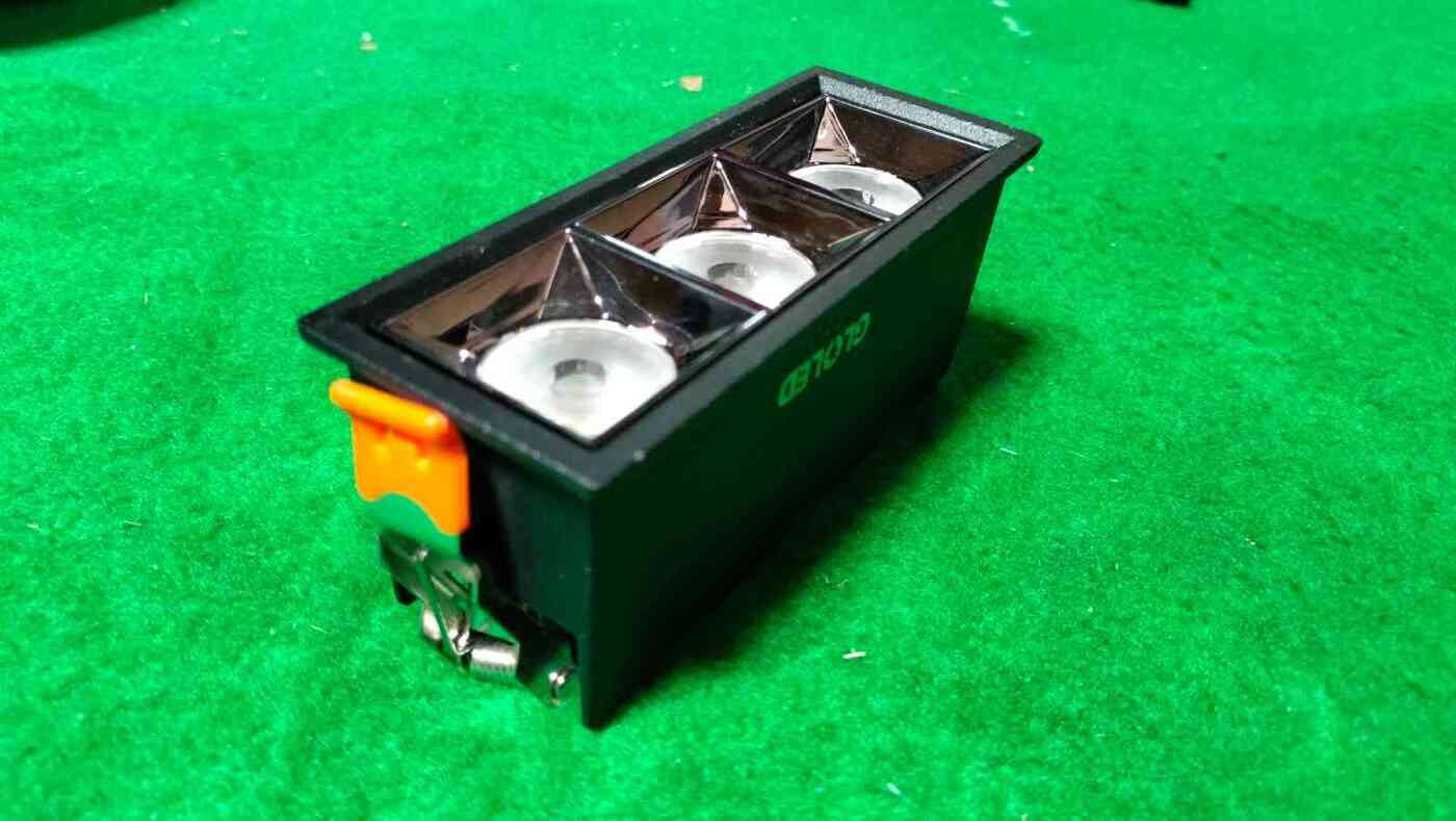 LED Laser blade light - 12W Olive Black Body (NW)