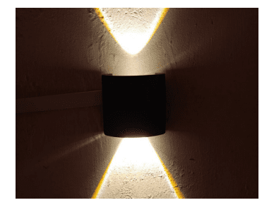 LED Elevation wall bracket light 1Way IP65 - 6W (NW)