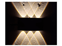 LED Elevation wall bracket light 3Way IP65 - 18W (WW)