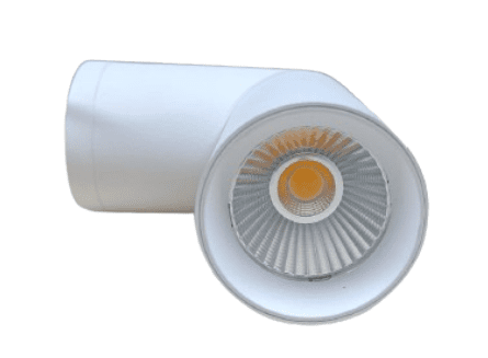 LED Movable COB Down light - 12W Prime (NW) White Body