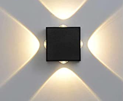 LED Elevation Light 4Way IP65 - 12W (WW)