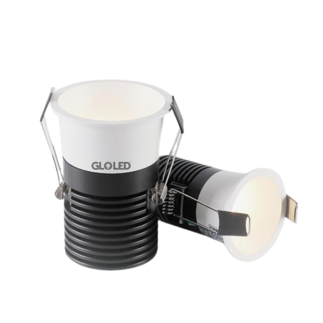 LED COB Deep Recessed light - 6W Prime (WW) White Body
