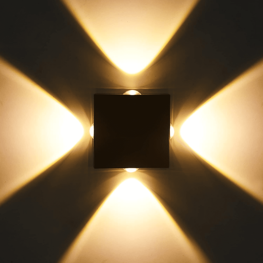 LED Elevation Light 4Way IP65 - 12W (WW)